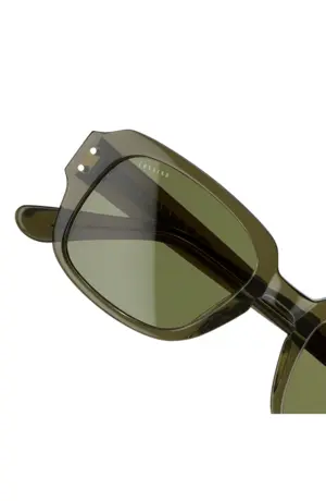 COSSINO Mas 50mm Square Acetate Sunglasses - Green