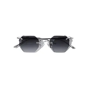 COSSINO Mykono Rimless Sunglasses - Black