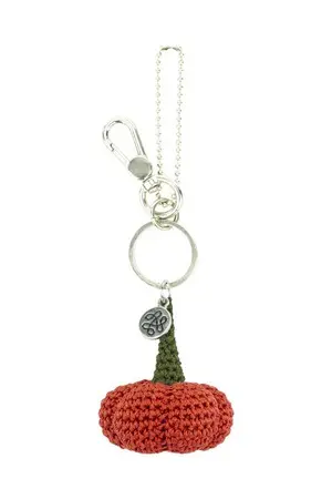 THE SAK Hand-crochet Dangle Charm With Silver Tone Hardware
