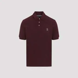 Brunello Cucinelli Cotton Polo Shirt - Red