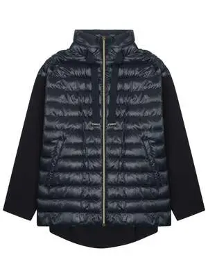 Herno 100% Cotton Padded Sports Jacket - Blue