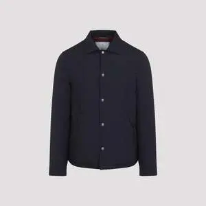 Brunello Cucinelli Water-resistant Polyamide Jacket - Blue
