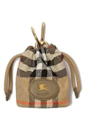 Burberry Mini Pouch Charm - Beige