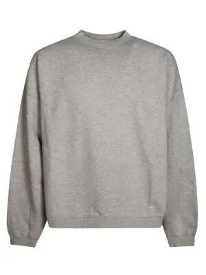 GOLDEN GOOSE Classic Slub Cotton Fleece Crewneck Sweater