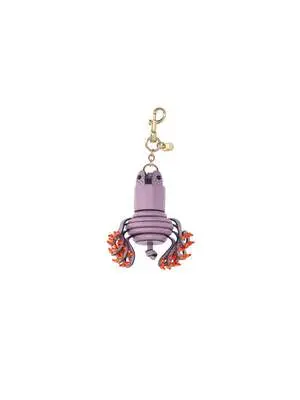 ANYA HINDMARCH Octopus Bag Charm - Violet
