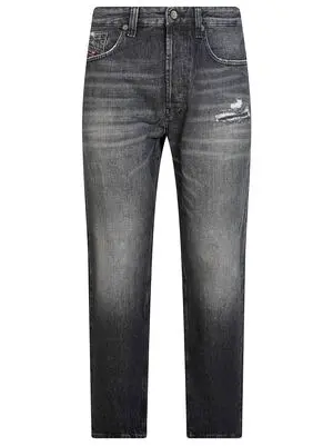 DIESEL® Jethestanens 2024 D-macs 100% Cotton Jeans - Nero