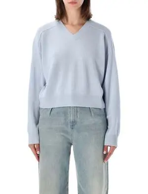 Loulou De Saison Cashmere V-neck Sweater - Blu