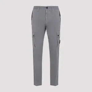 Stone Island Regular & Straight-leg Cotton Trousers