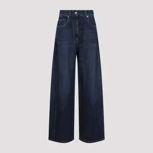 Brunello Cucinelli Barrel Leg Denim Jeans