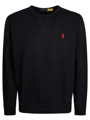 Polo Ralph Lauren Full-zip Knit Sweater - Nero