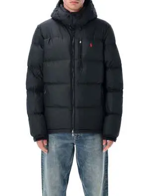 Polo Ralph Lauren Gorham Down Jacket With Mockneck And Detachable Hood - Nero