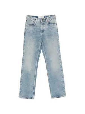 GOLDEN GOOSE Denim Cotton Jeans - Sky Blue
