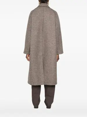 Harris Wharf London Wool And Cashmere Blend Coat - Grey