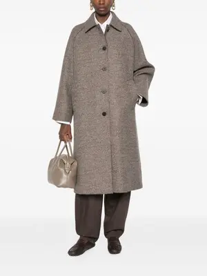 Harris Wharf London Wool And Cashmere Blend Coat
