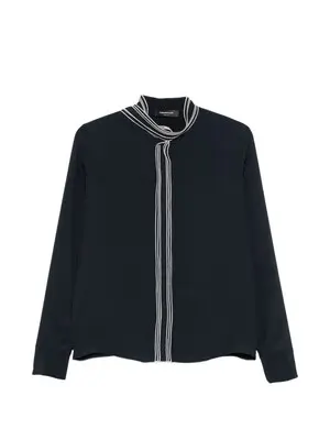 Fabiana Filippi Silk Blend Shirt - Blue