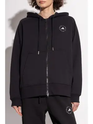 Adidas By Stella McCartney Logo Cotton Hoodie