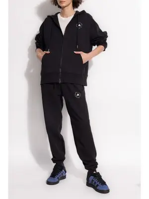 Adidas By Stella McCartney Logo Cotton Hoodie