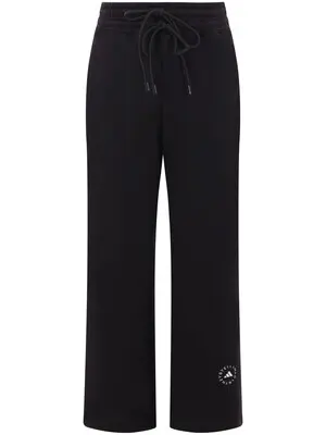 Adidas By Stella McCartney Organic Cotton Trousers - Black