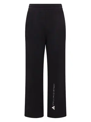 Adidas By Stella McCartney Organic Cotton Wide Leg Trousers