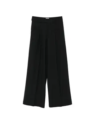 Closed Wool Blend Trousers - Black