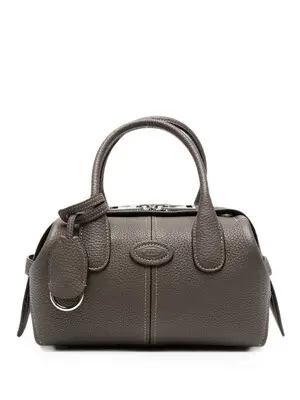 TOD'S Di Bag Mini Leather Handbag - Grey