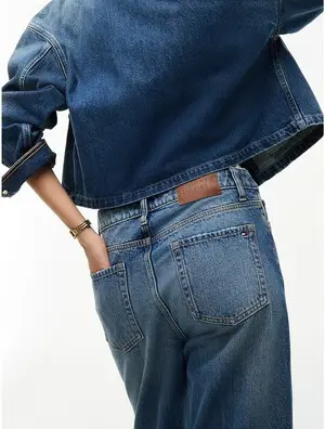 Tommy Hilfiger High-rise Modern Wide-leg Jeans