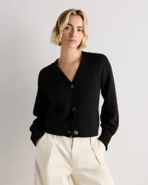 Quince V Neck Cardigans For Women