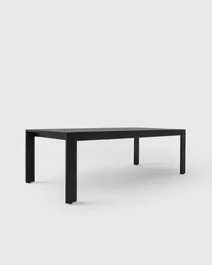 Quince Linear Aluminum Outdoor Dining Table