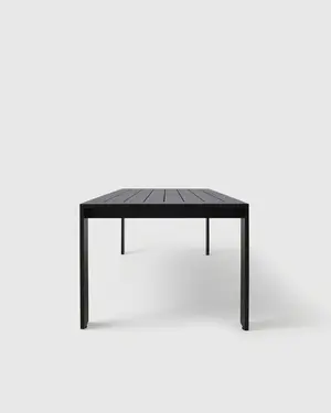 Quince Linear Aluminum Outdoor Dining Table