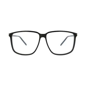 Saint Laurent Square-frame Acetate Optical Frames /transparent - Black