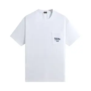 Kith For Back To The Future Blueprint Standard Crispy Pocket Tee - White