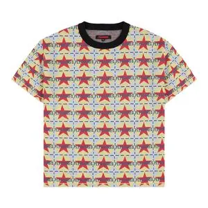 PLEASURES Jacquard Star Print Shirt