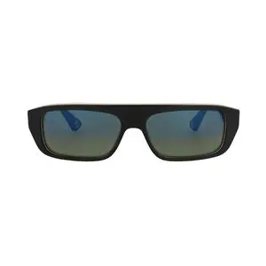 Gucci Square-frame Recycled Acetate Sunglasses /blue - Black