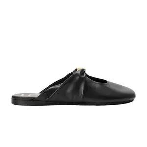 Loewe Wmns Pebble Soft Mule - Black