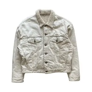 Yeezy Season 5 Sherpa Denim Work Jacket 'ivory - White