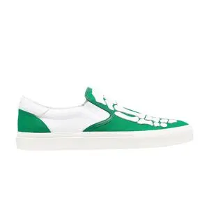 Amiri Slip-on 'skeleton Toe White - Green