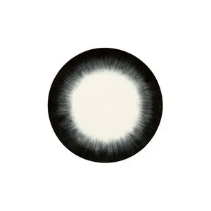 ANN DEMEULEMEESTER X Serax Starter Plate /black Variation 5 D - White