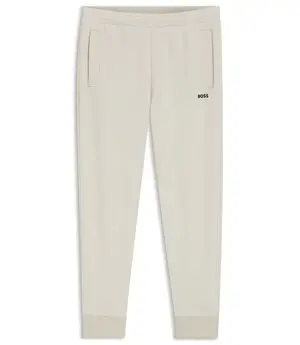 BOSS Cotton-blend Sweatpants With Embroidered Logo