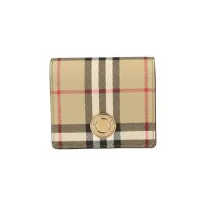 Burberry Small Check Bifold Wallet 'archive Beige - Tan