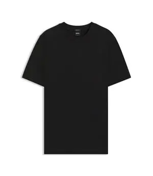 BOSS Regular-fit T-shirt In Cotton Jersey - Black