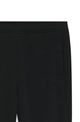BOSS Cotton-blend Sweatpants With Embroidered Logo
