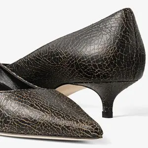 JIMMY CHOO Amelia Pumps - Black/toffee