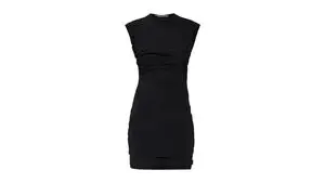 Alexander Wang Twisted Bust Mini Layered Sleeveless Dress