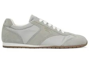 Prada Prax Nylon And Suede Sneakers
