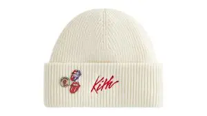 Kith X The Rolling Stones Mia Beanie - Sandrift