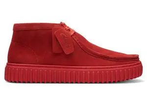 Clarks Originals Torhill Hi Suede - Red