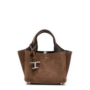 TOD'S Mini T Timeless Bag - Brown