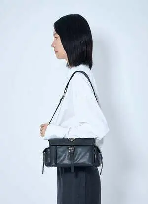 Prada Medium Shoulder Bag With Flap