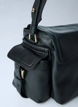 Prada Medium Shoulder Bag With Flap