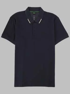 BOSS Polo Con Logo - Blue